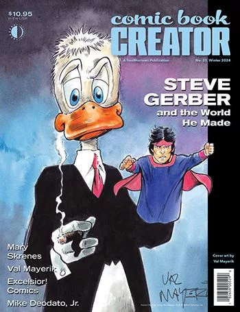 Comic Book Creator #33 Winter 2024 (magazine review). - SFcrowsnest